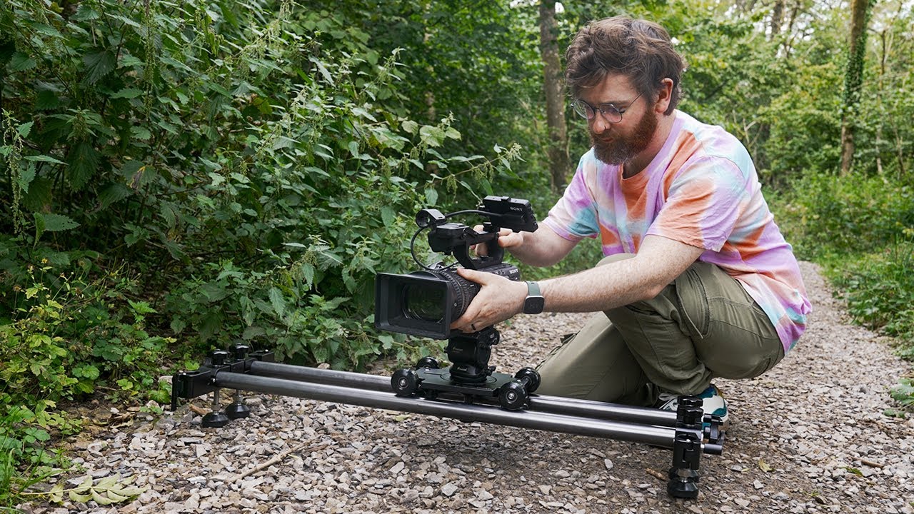 Proaim Polaris Mini Portable Video Camera Dolly w Universal Track Ends ...