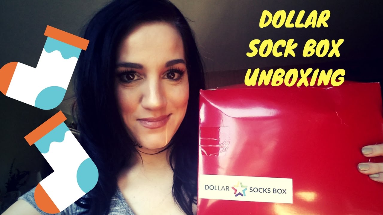 DOLLAR SOCK BOX UNBOXING!! AWESOME SUBSCRIPTION - YouTube