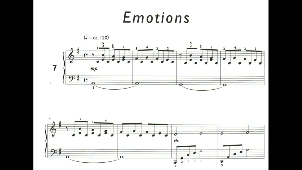 Emotions - Day Dreams Pieces for Piano by Daniel Hellbach No. 8 Am - YouTube