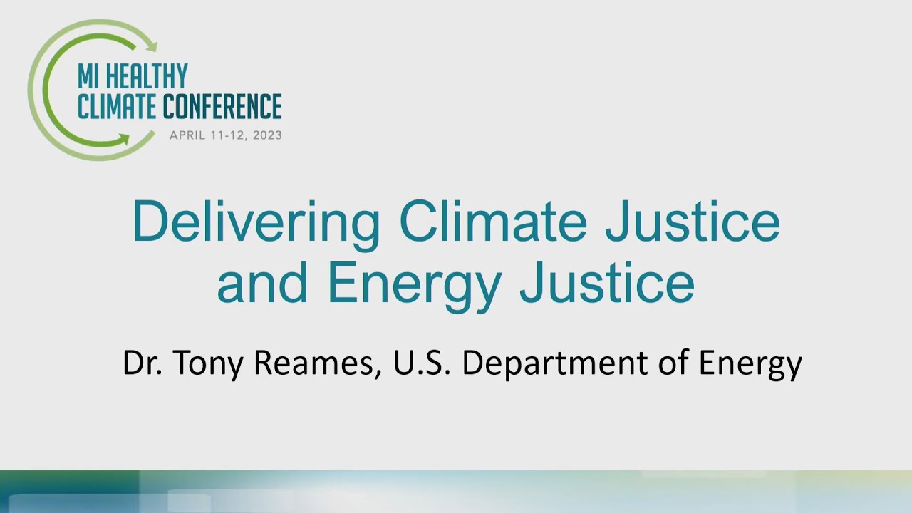 MI Healthy Climate Conference 2023 - Delivering Climate Justice and ...