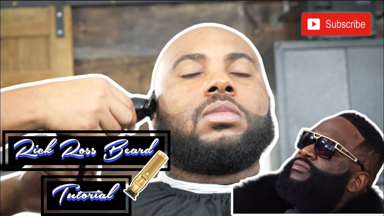 RICK ROSS BEARD TUTORIAL!! - YouTube