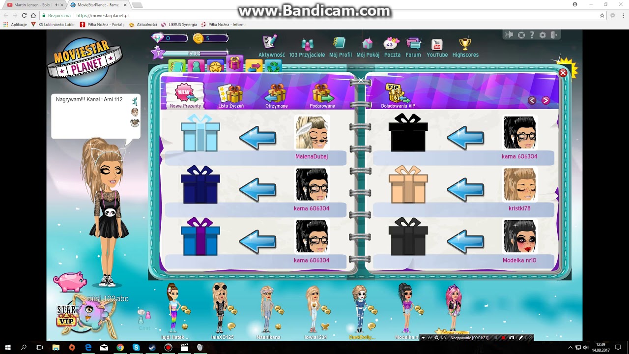 Otwieranie prezentów na MSP - YouTube