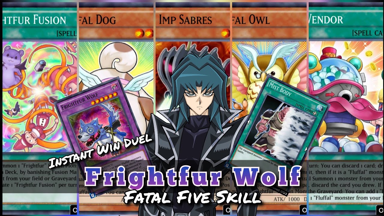Frightfur Wolf with Fatal Five Skill! Instant Win Duel [Yu-Gi-Oh! Duel ...