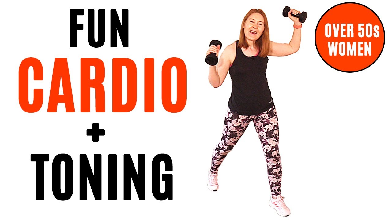 Total Body SHAPE and TONE Workout for Women Over 50 | CARDIO and ...