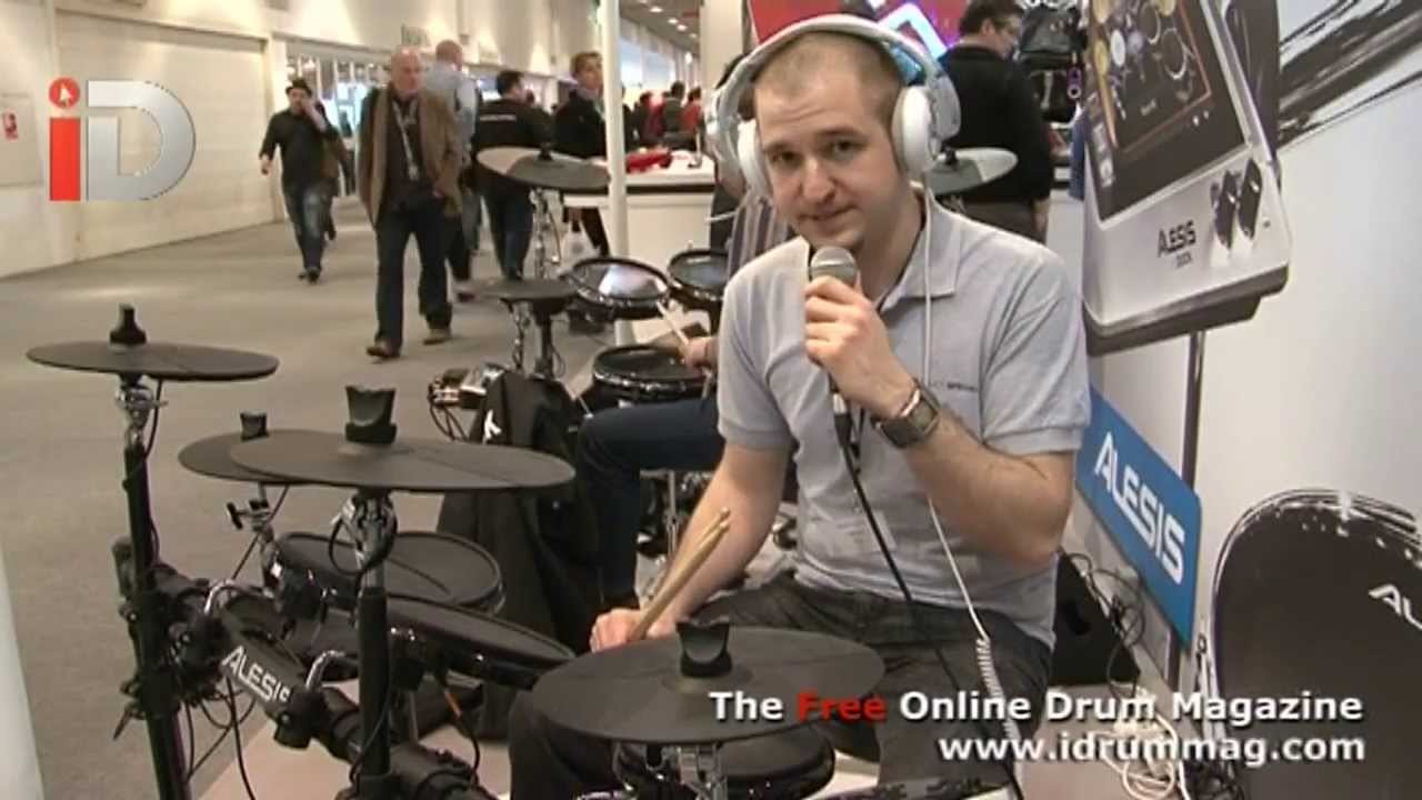 Alesis DM7X Kit Demo with Daniel Schlep Musik Messe 2013 - YouTube