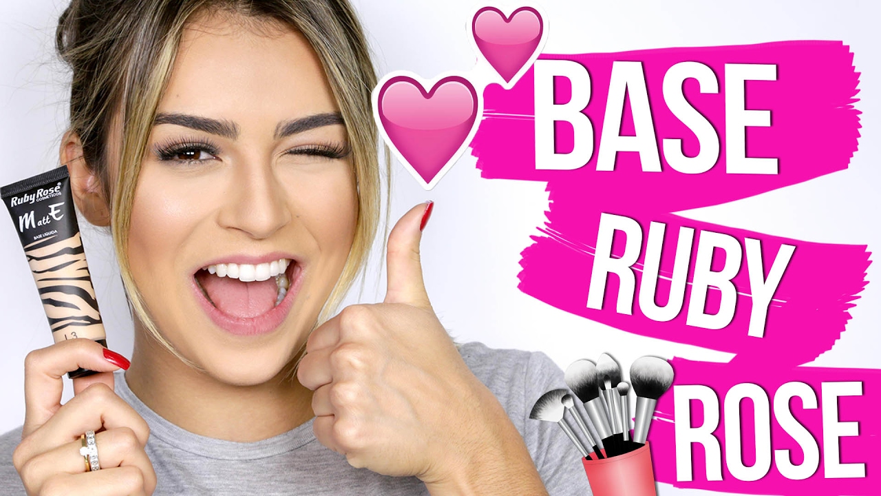 Maquiagem produtos ruby rose - YouTube