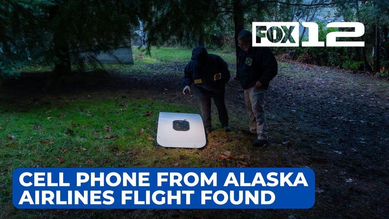 Cell phone from Alaska Airlines flight found in Portland neighborhood ...
