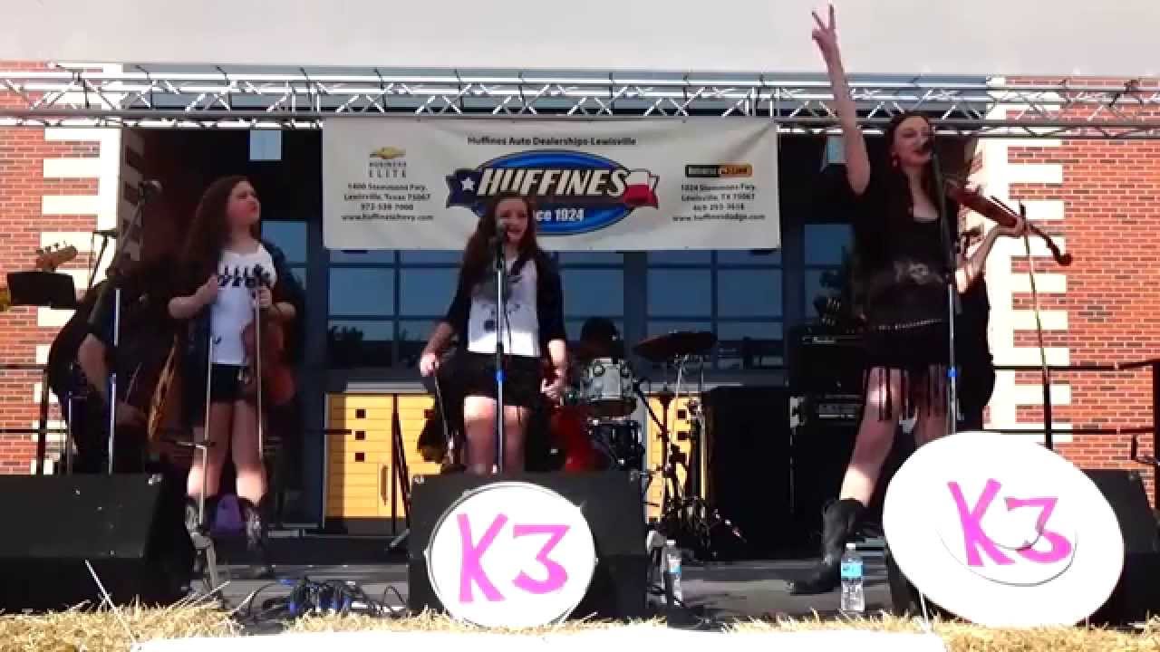 K3 Sisters Band "LIVE On Stage In Texas" - Western Days - YouTube