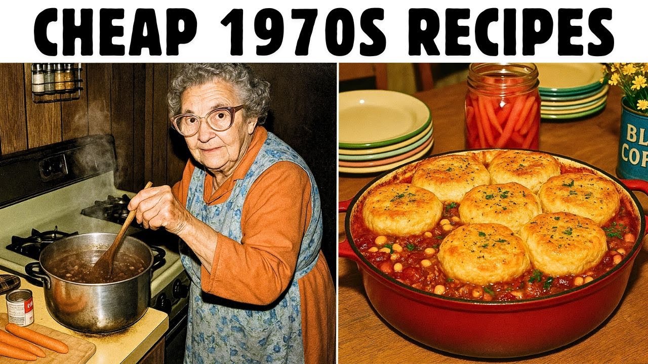 30 Cheap Recipes From The 1970s You Need To Eat In Your Lifetime! - YouTube