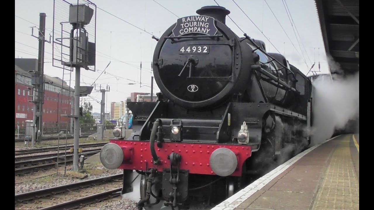 'Black Five' Class 4-6-0 No. 44932 at Newcastle - The Tynesider' (1Z68 ...