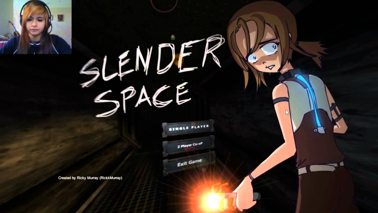 SLENDER SPACE: Fail attempt 100+ subscribers special video w/ Theliel :P - YouTube