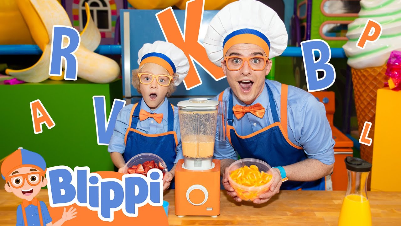 Blippi's Alphabet Smoothie | Blippi's Stories and Adventures for Kids ...