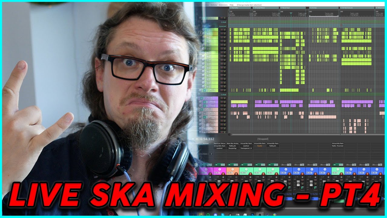LIVE Mixing a Ska Pop-Punk Album | PT4 - Mix Finalising and Mastering ...