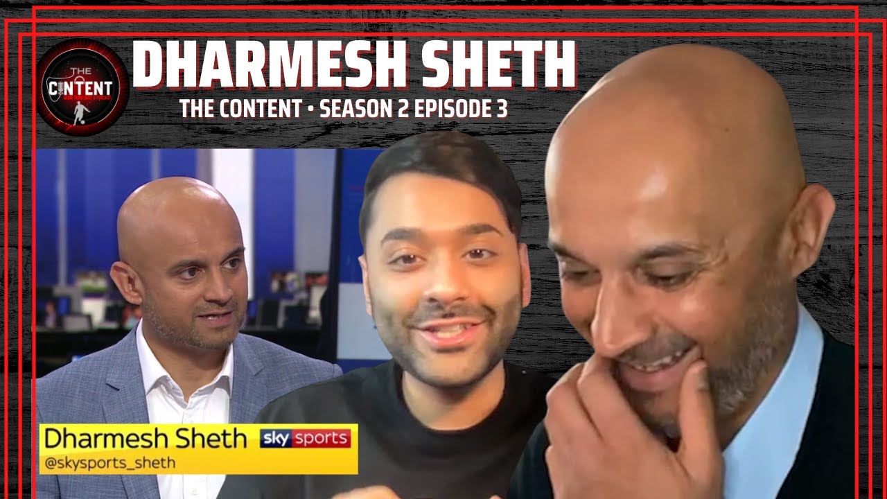THE MOST ENJOYABLE JOB IN THE WORLD?👀🔥 Sky Sports' Dharmesh Sheth lifts ...