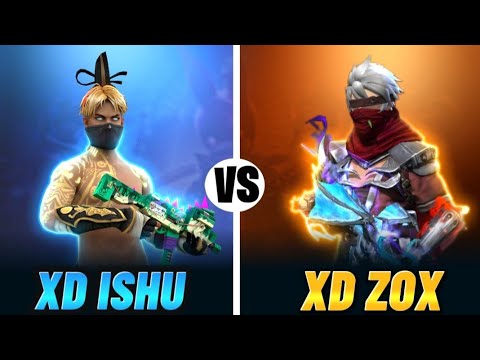 XD ISHU💙 VS XD ZOX💛@akshya1122 @NonstopGaming_ - YouTube