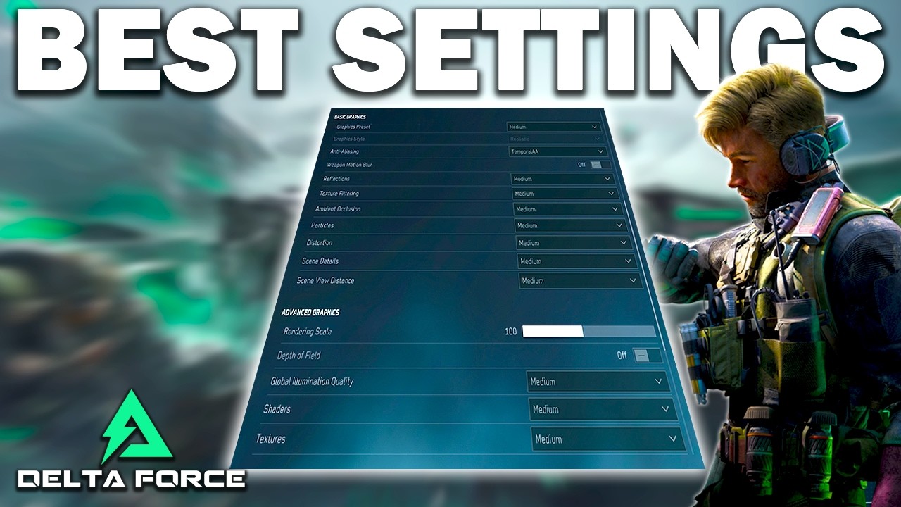 Delta Force: Best Settings for Every Tab (Max In-Game Performance!) - YouTube