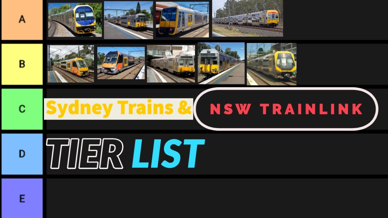 Sydney Trains and NSW TrainLink Fleet Tier List + Voice Reveal ...