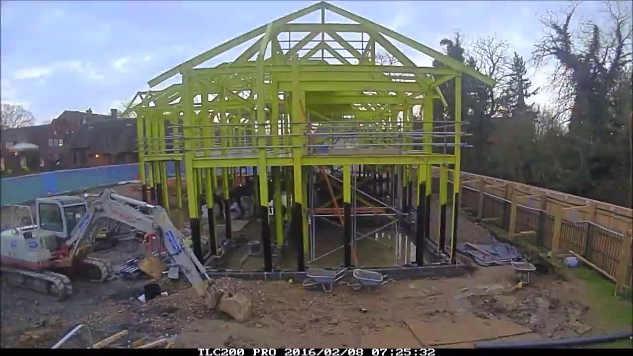 6th Form Build Time Lapse 24 Feb 2016 - YouTube