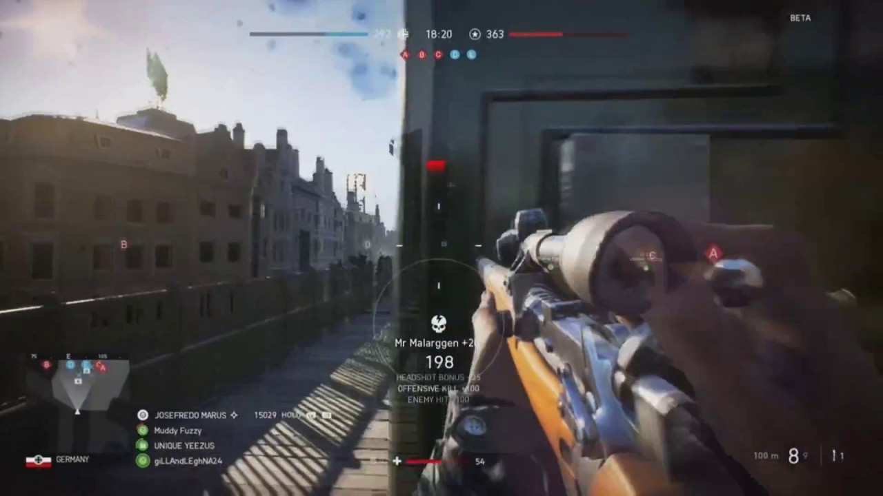 Battlefield V Beta "Headshot" - YouTube