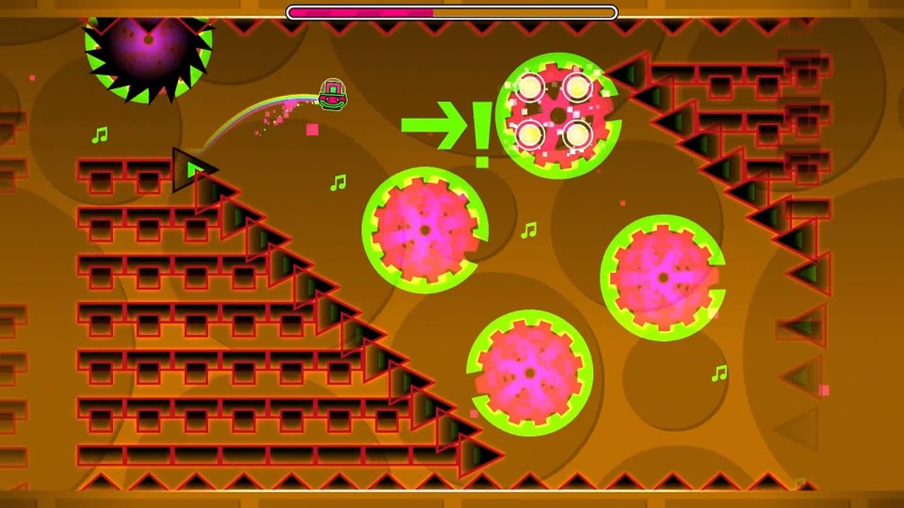 Geometry Dash (Medium Demon) - XtREmE MacHine RM - By RobBuck - YouTube