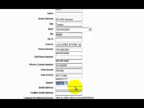 Dealer Tutorials Part 9: Salesperson License and Updating Salesperson ...