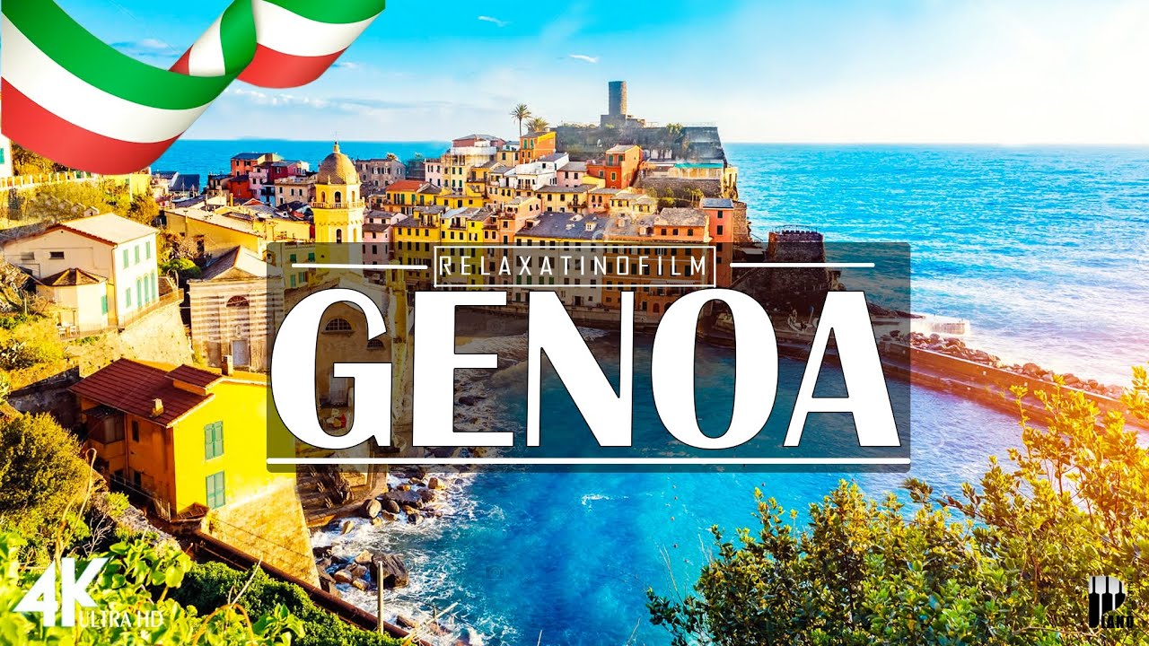 Beautiful Genoa 4K • Relaxing Italian Music, Instrumental Romantic ...