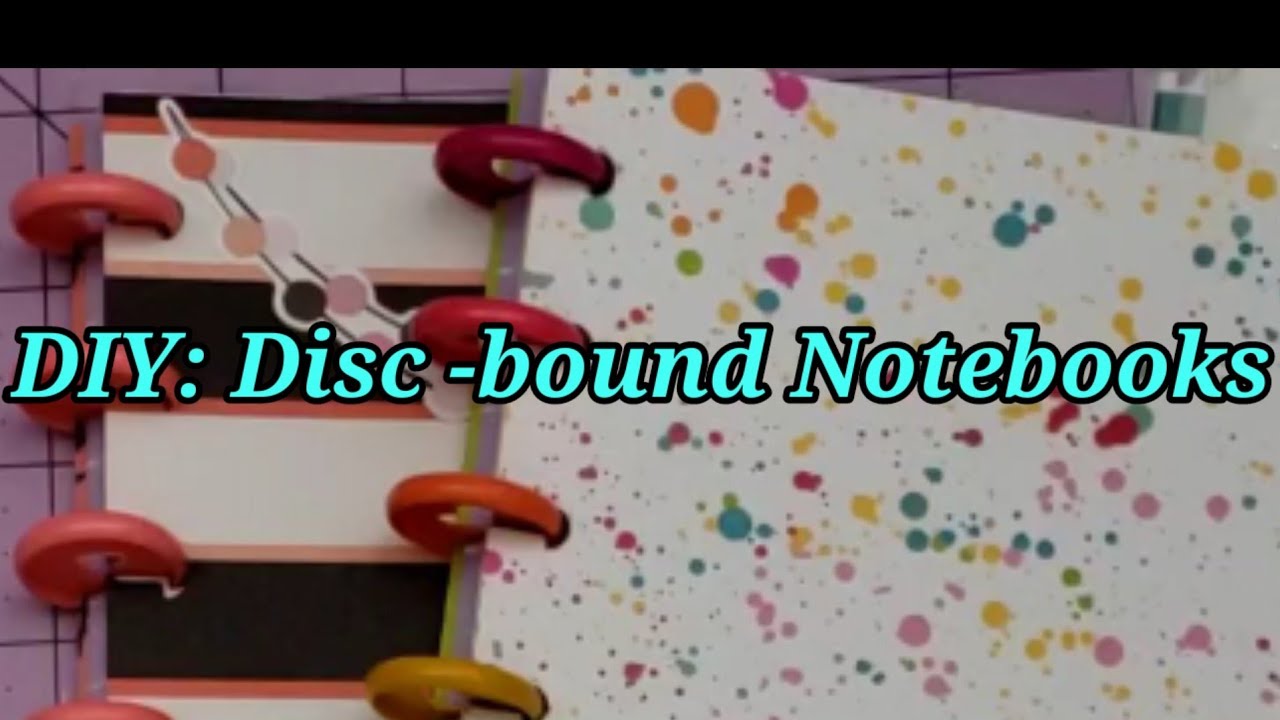 DIY: Discbound Notebook - YouTube