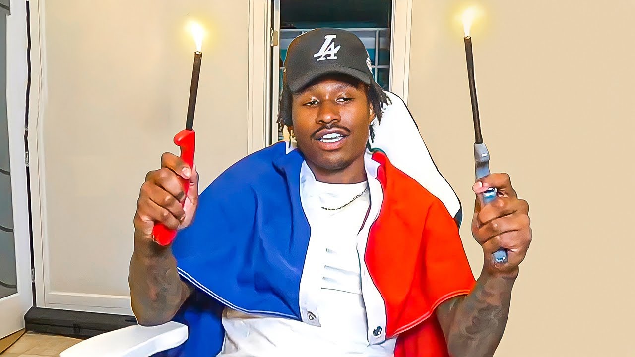 Duke Dennis STEALS Fanum's Flag.. (END OF AMP) - YouTube
