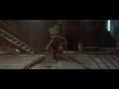 Baby groot angry - YouTube