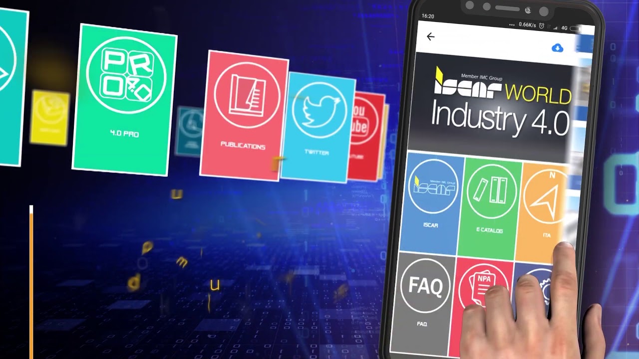 ISCAR World alkalmazás - YouTube