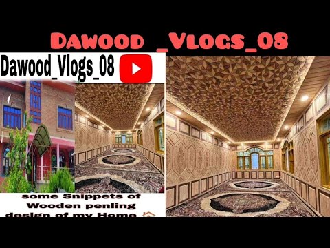 Some Snippets of Wooden penling design of my Home 🏠 - YouTube