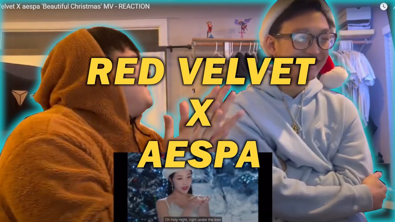 Red Velvet X aespa 'Beautiful Christmas' MV - REACTION - YouTube