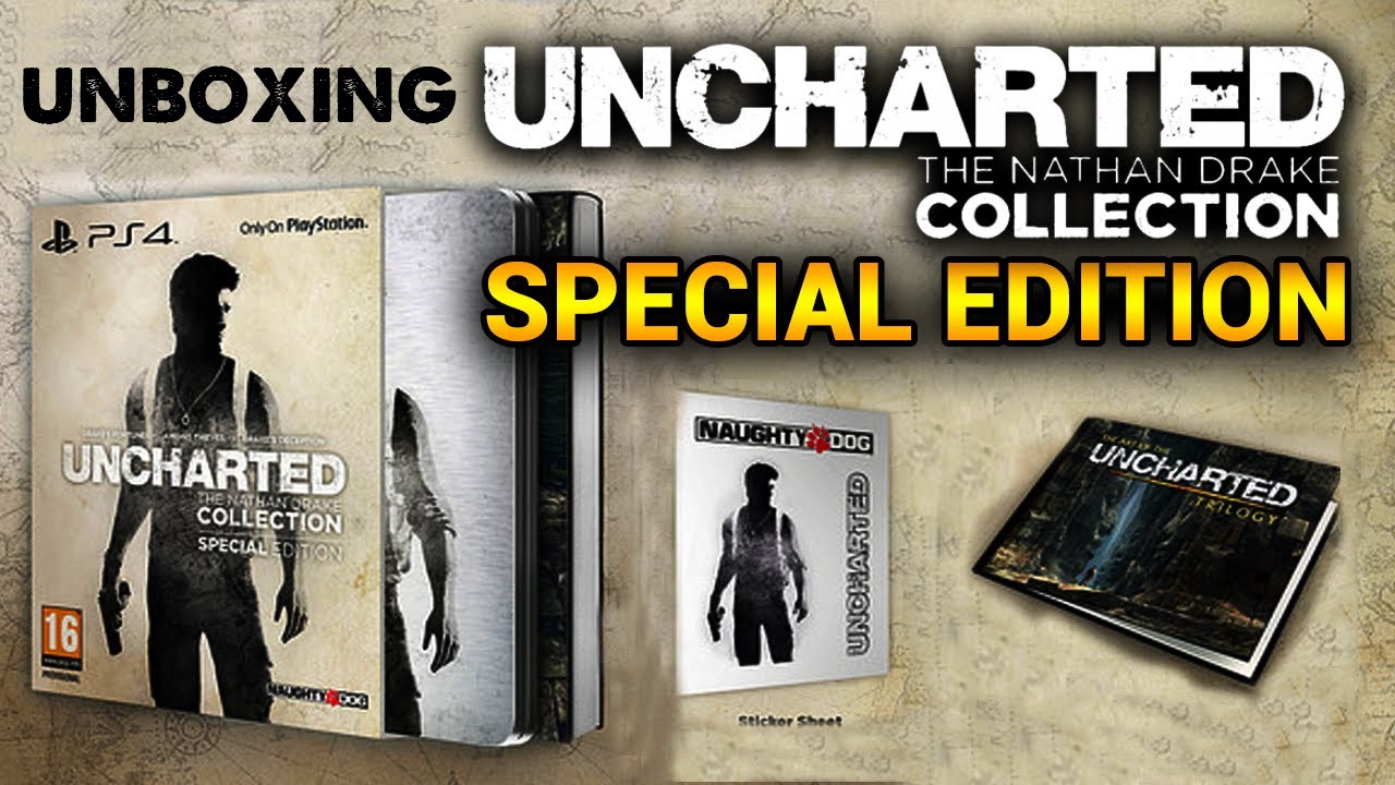 UNBOXING UNCHARTED: THE NATHAN DRAKE COLLECTION SPECIAL EDITION - YouTube