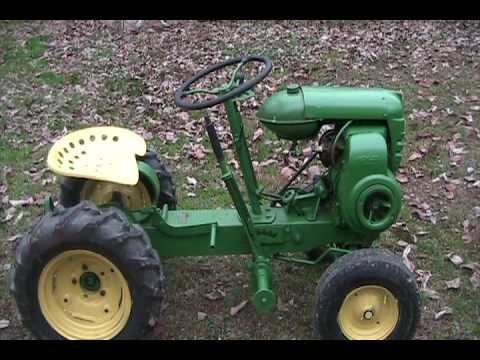 Riding The Bolens Ride A Matic - YouTube