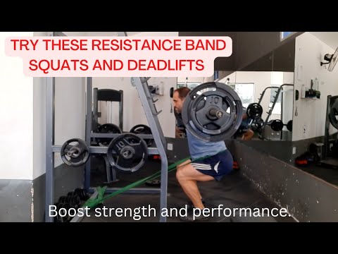 Squat and Deadlift with Resistance Bands! Boost your strength, power ...