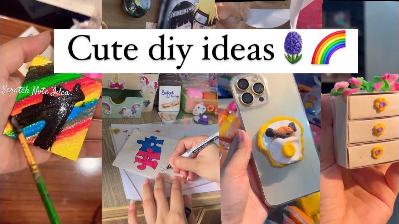 Diy Ideas | Crafting Ideas | Cute🌈🍭🩷 - YouTube