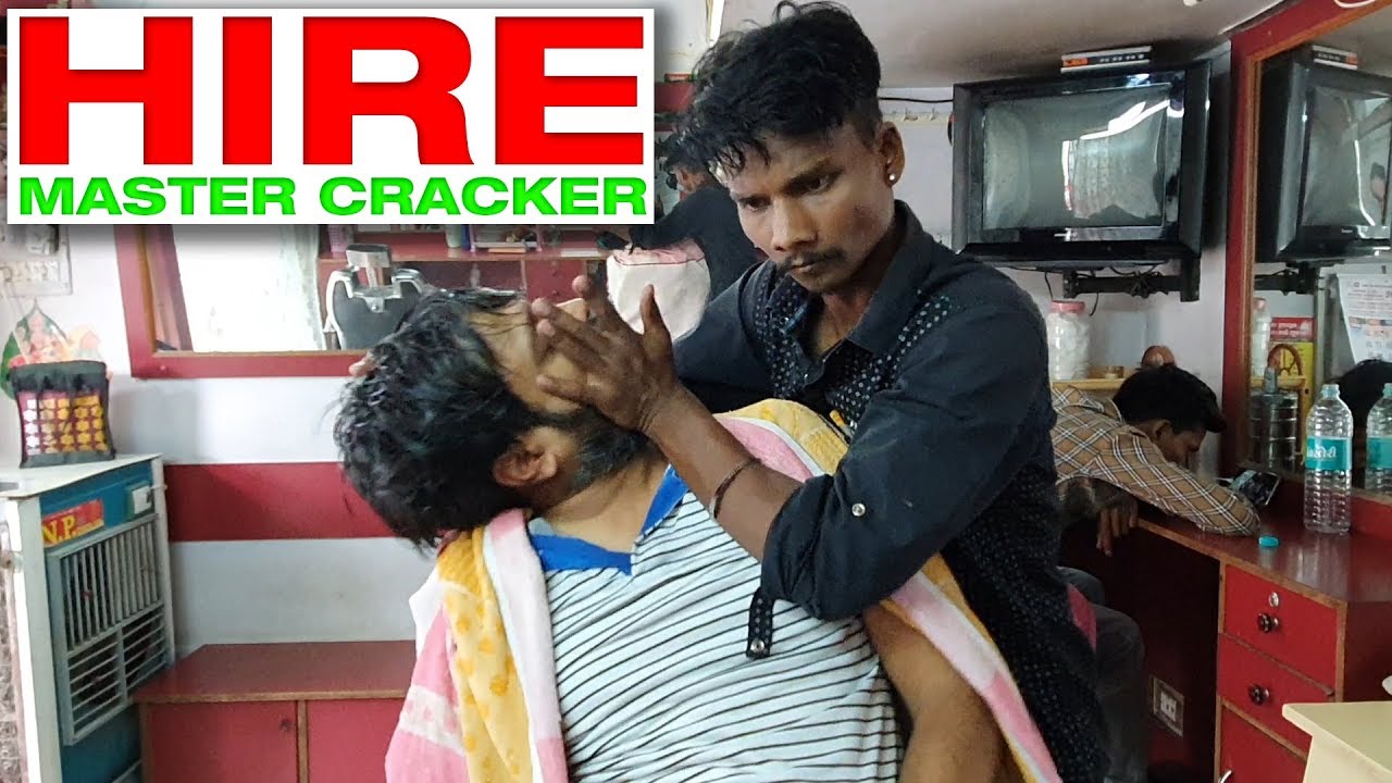 Master Cracker is back again with his amazing head massage techniques ...