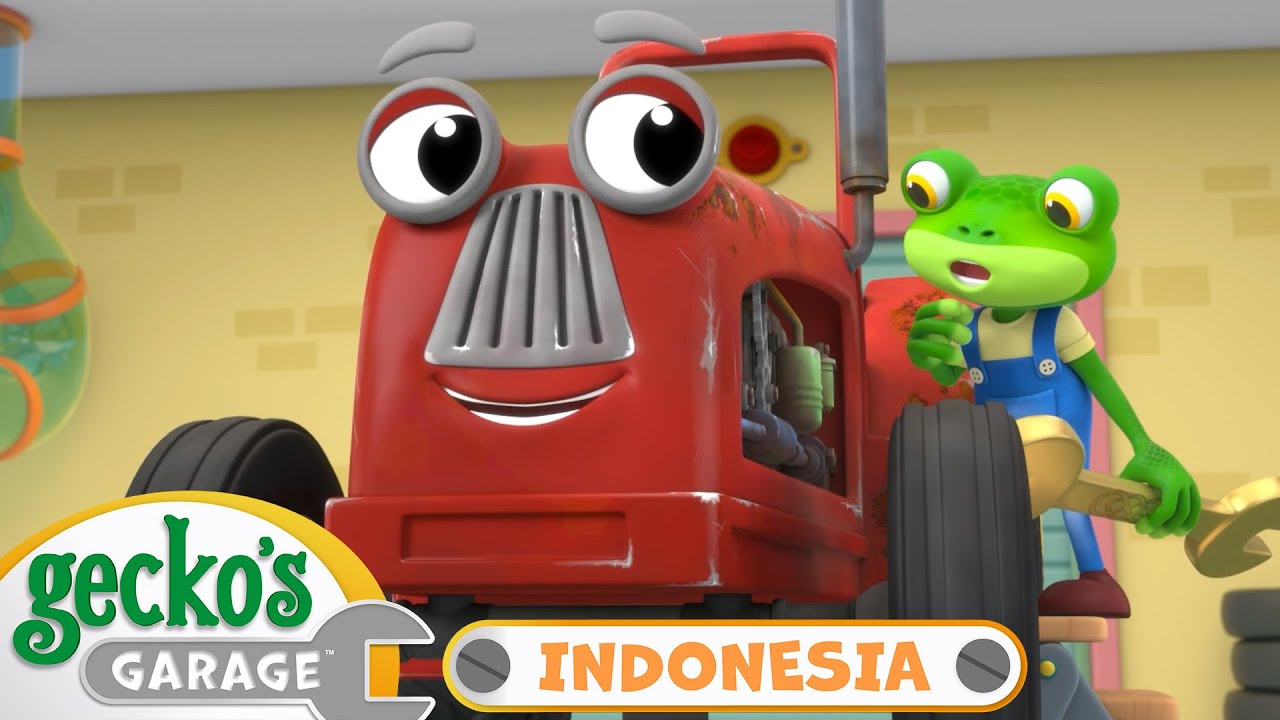 Traktor Yang Bermasalah | Garasi Gecko | Kartun Anak-Anak | BARU Season ...