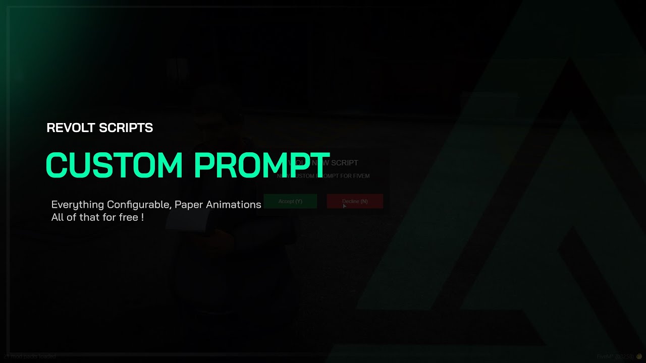 REVOLT - FREE FiveM Custom Prompt - YouTube