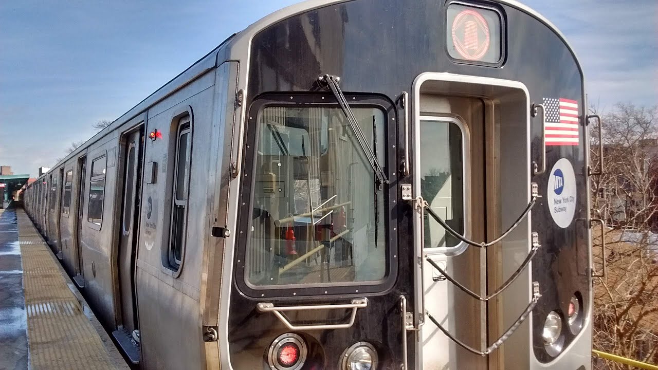 NYC Subway HD: R179 #3011 & #3016 Bombardier MITRAC Audio Recording in ...