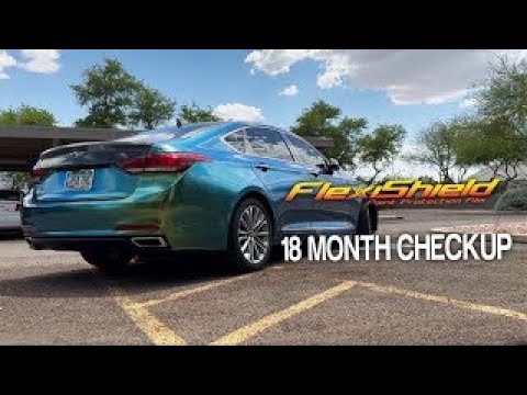 FlexiShield Color PPF | 18 Month Installation Checkup - YouTube