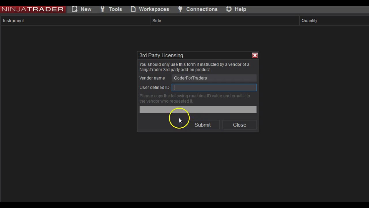 NinjaTrader Machine ID - YouTube