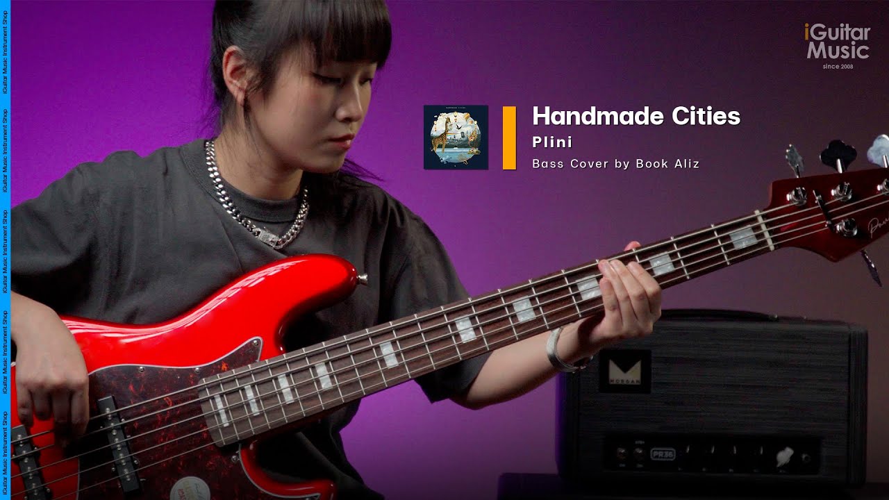 Plini - Handmade Cities (Bass Cover by Book ALIZ) | iGuitar Play - YouTube