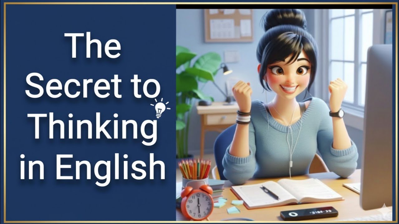 Master English Naturally – The Secret to Thinking in English - YouTube