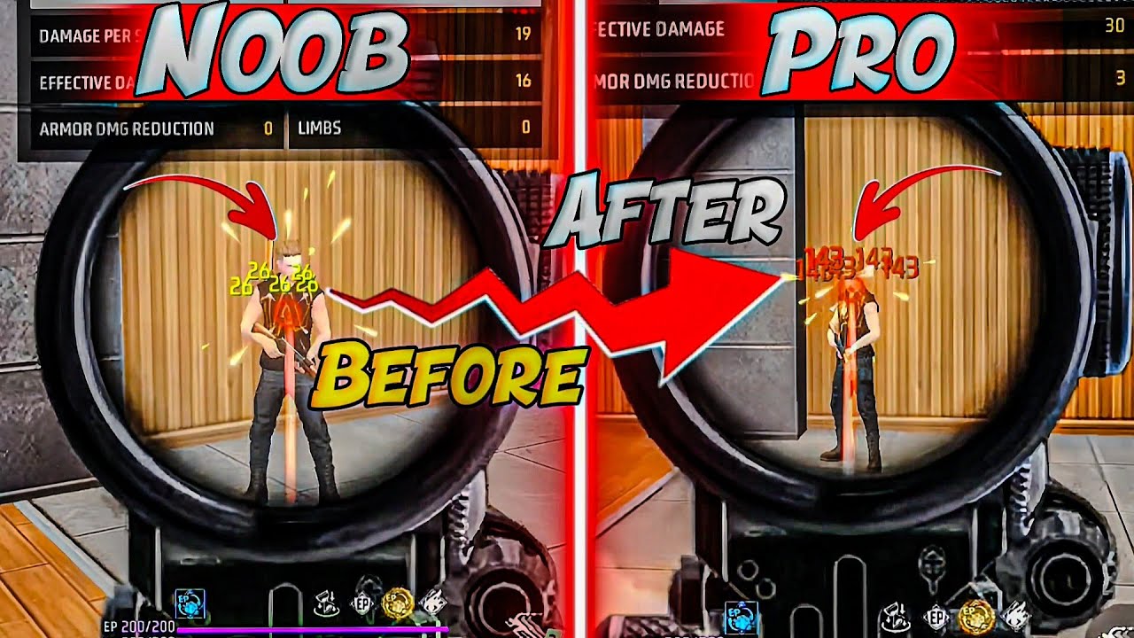 Ump Scope Headshot Trick | Ff Headshot Trick - YouTube