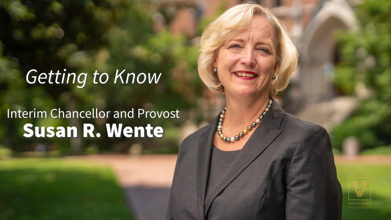 Getting to Know Interim Chancellor and Provost Susan R. Wente - YouTube