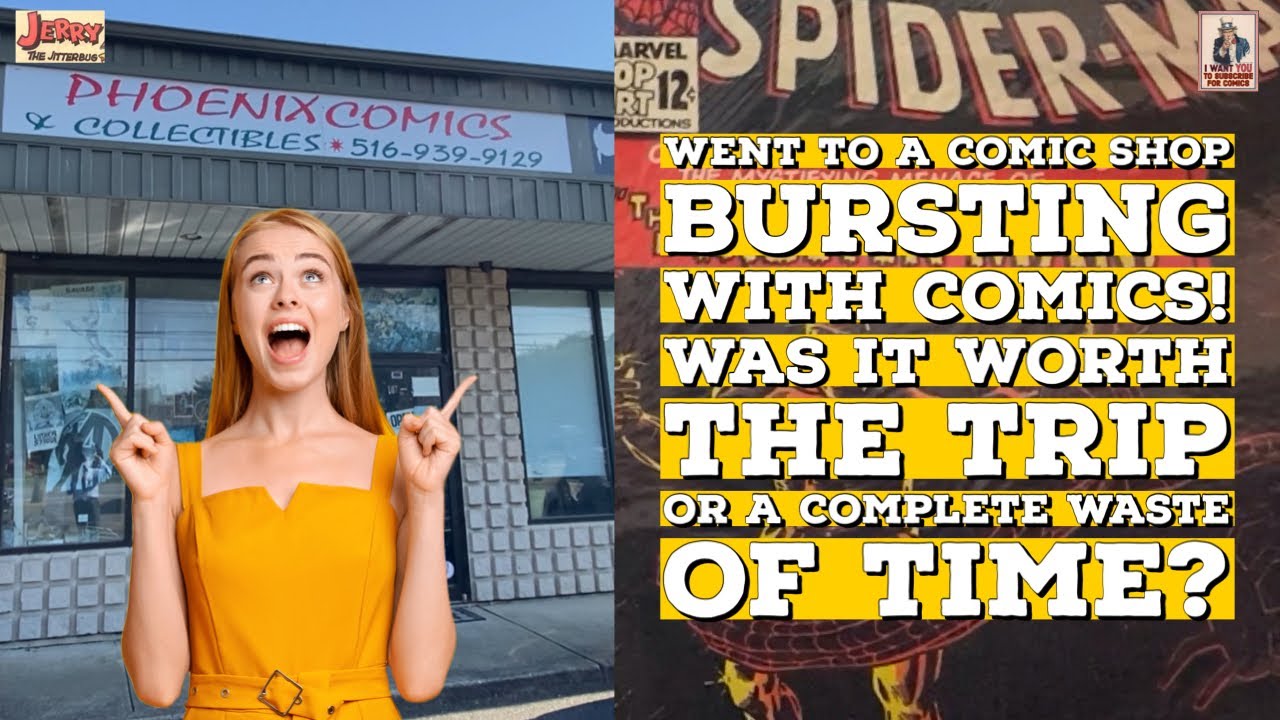 Went to a Comic Shop Bursting with Comics! Was it Worth the Trip or a ...