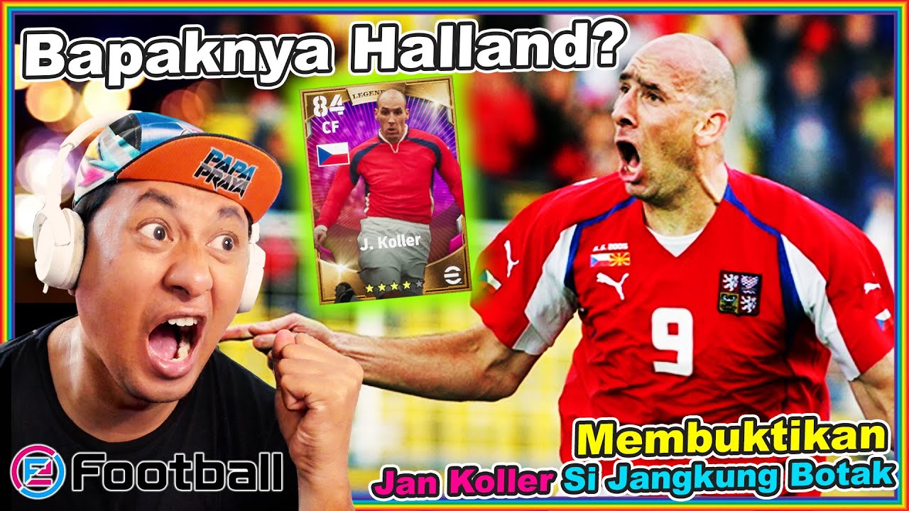 Si Botak Bapaknya Halland, Sehebat Apa Dia? | Jan Koller Pemain Legend ...