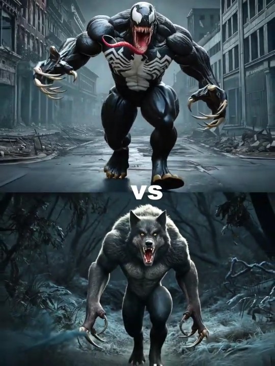 Venom vs Werewolf vs Gaint Creatures (Hulk, Wendigo, Thanos, Hellboy ...
