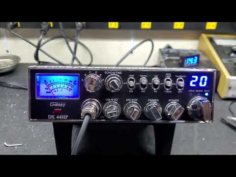Galaxy dx 44hp repair report for David in GA - YouTube